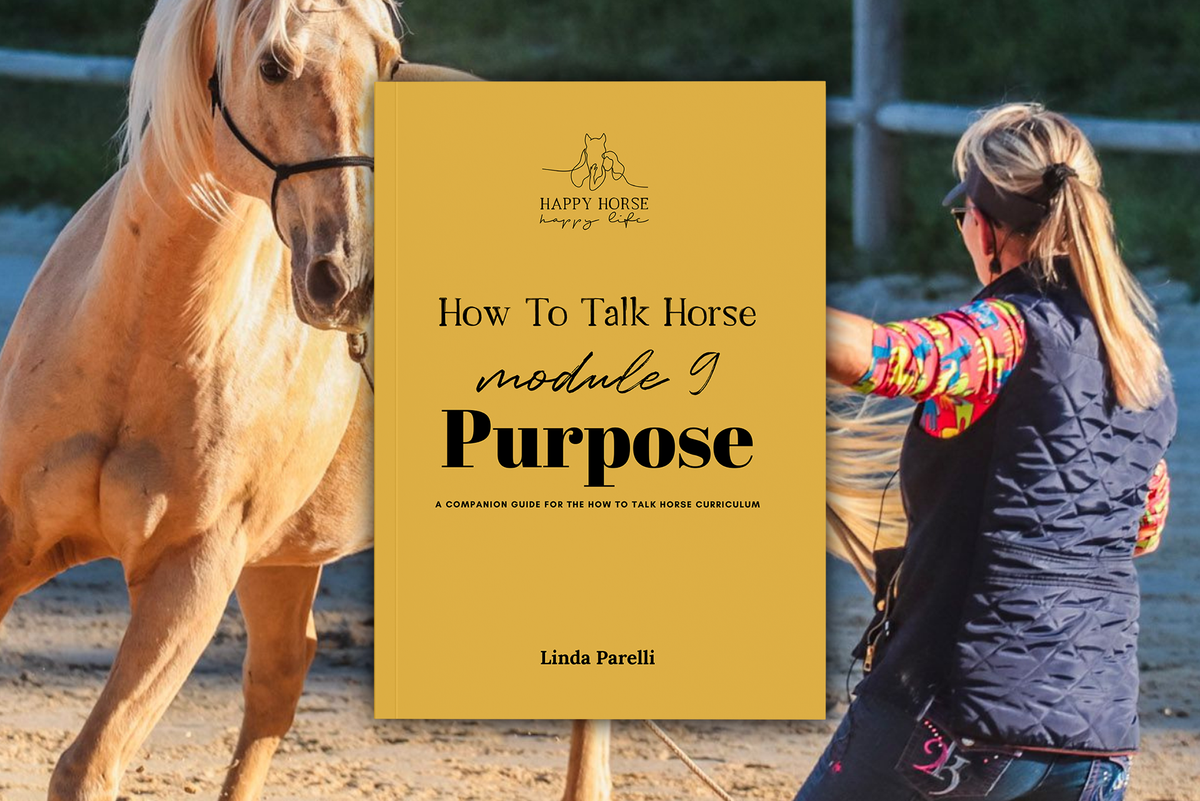 How to Talk Horse Companion Guide to Module 9: Purpose – Happy Horse ...